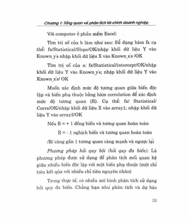 Giao trinh phan tich tai chinh doanh nghiep 1 | PDF