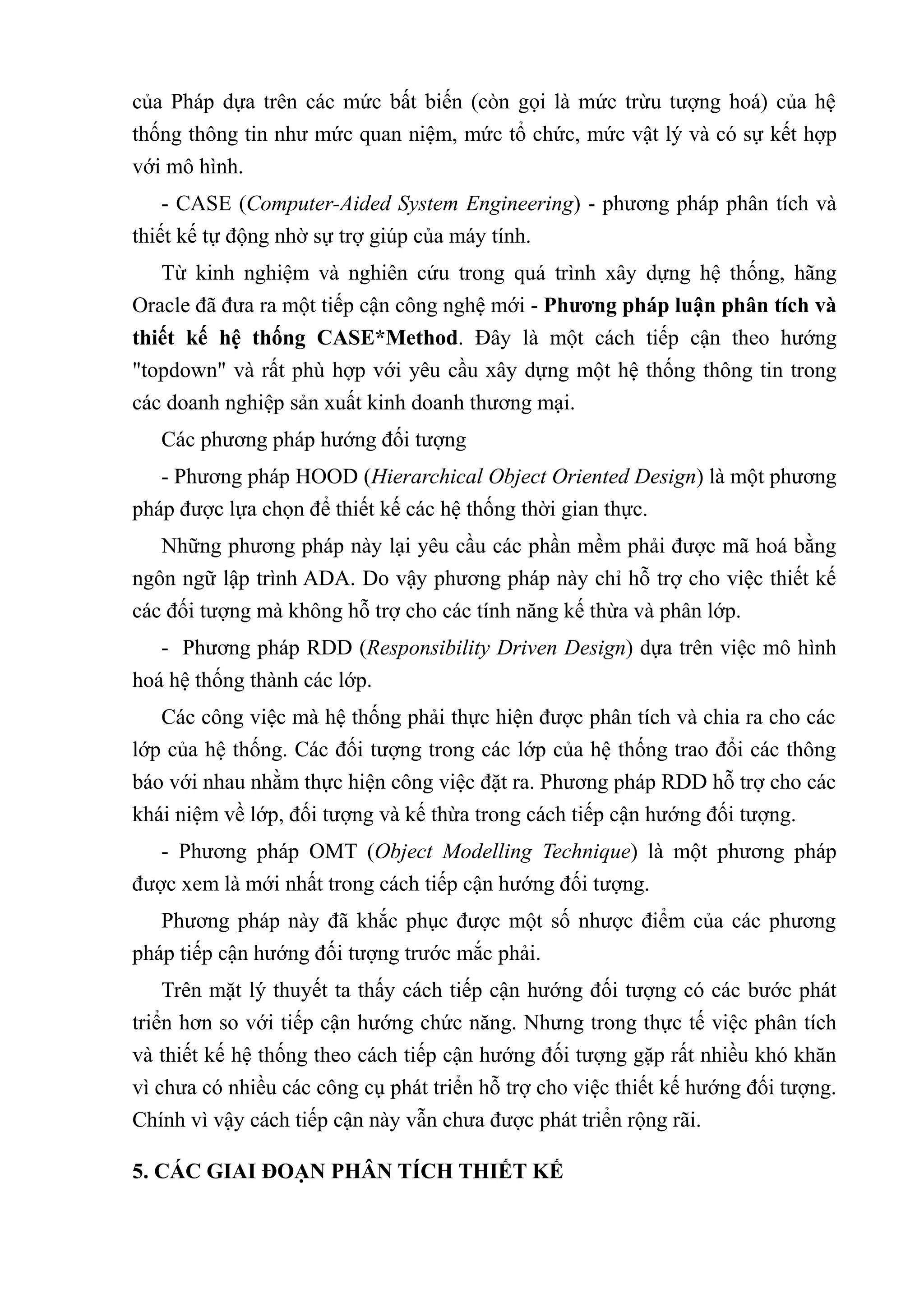 Giáo trình phân tích thiết kế hệ thống thông tin | PDF