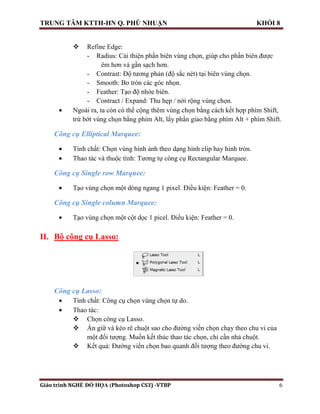 Giao trinh photoshop cs3 | PDF