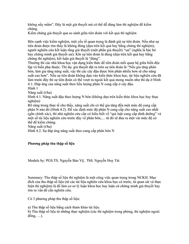 Giao trinh phuong phap nckh | DOC