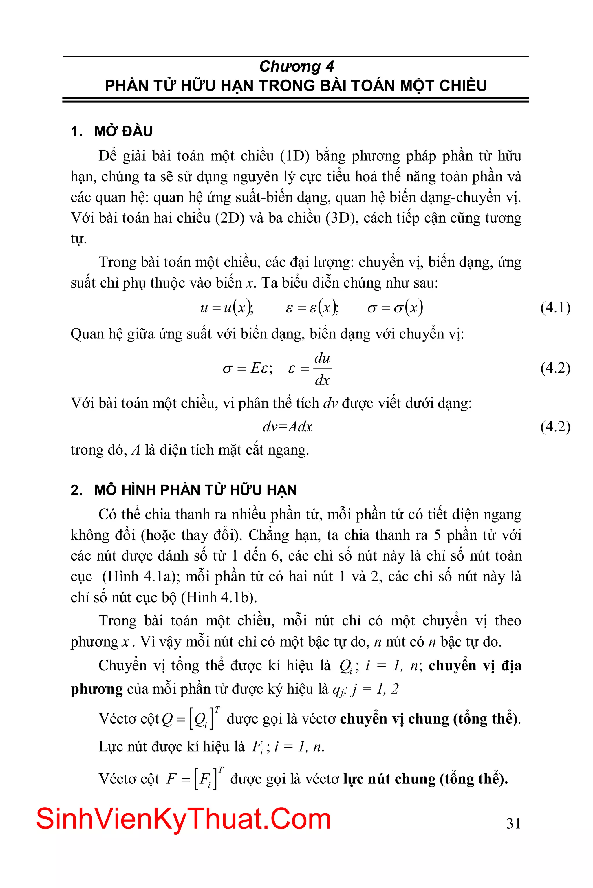 Giao trinh phuong phap phan tu huu han | PDF