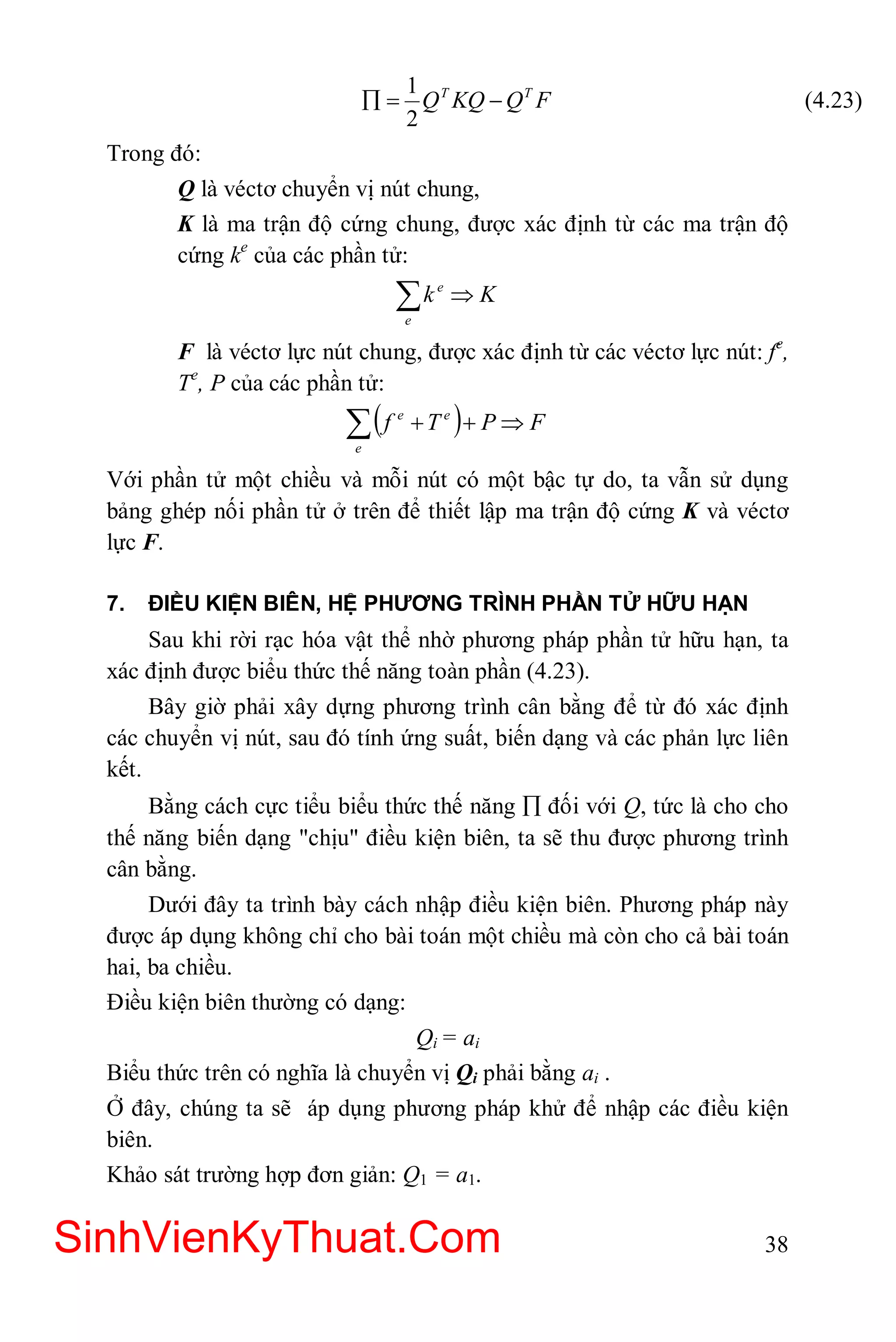 Giao trinh phuong phap phan tu huu han | PDF