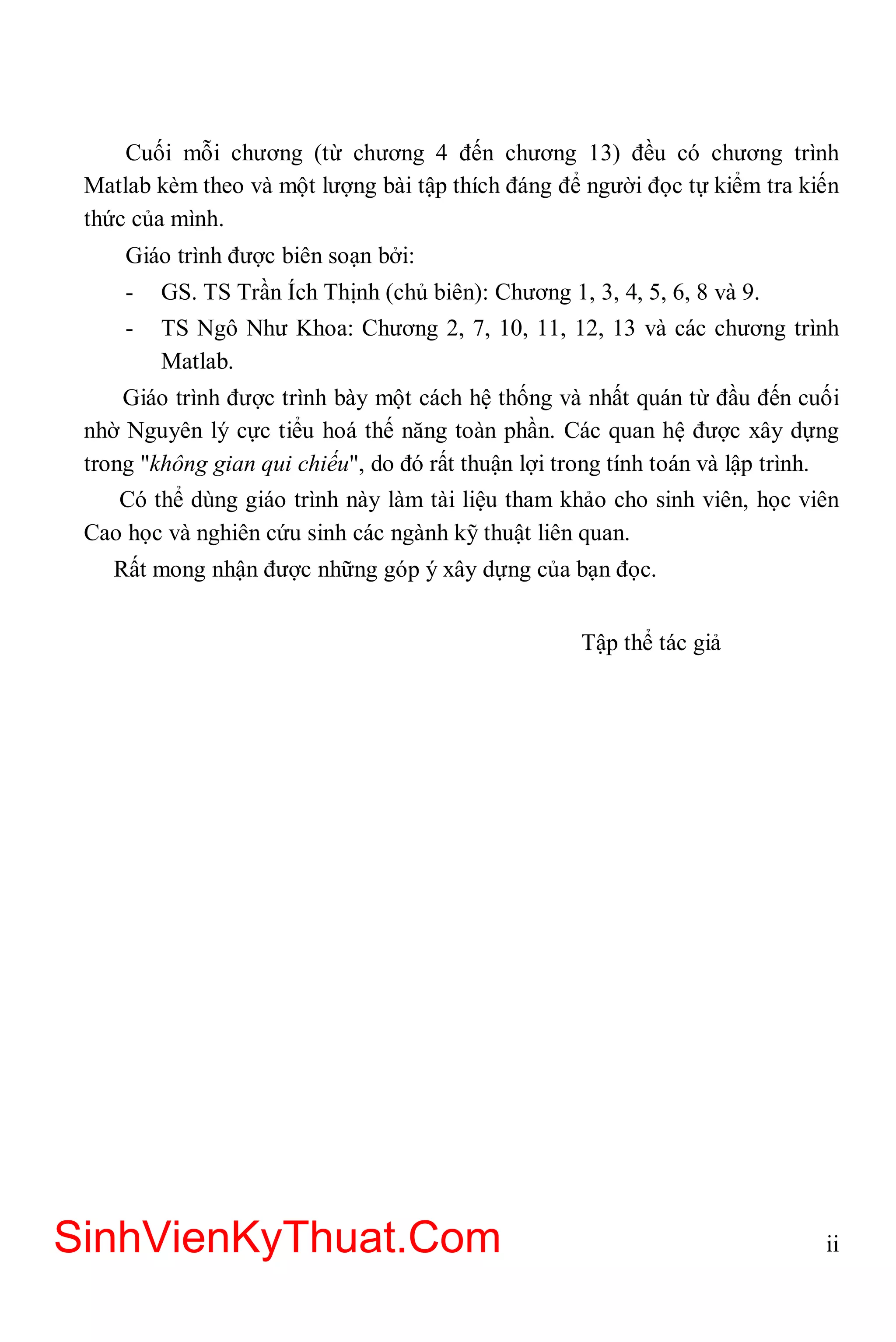 Giao trinh phuong phap phan tu huu han | PDF