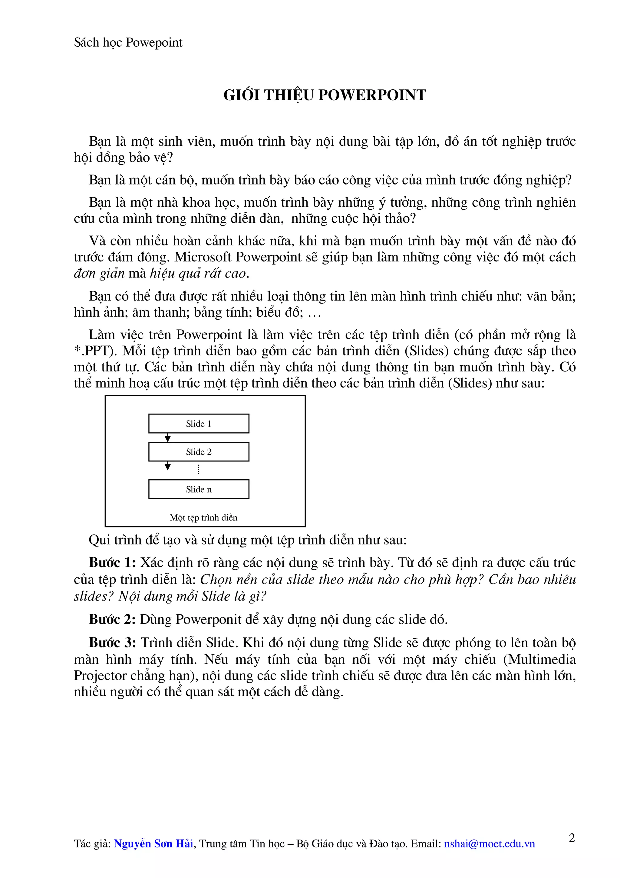 Giao trinh powerpoint | PDF