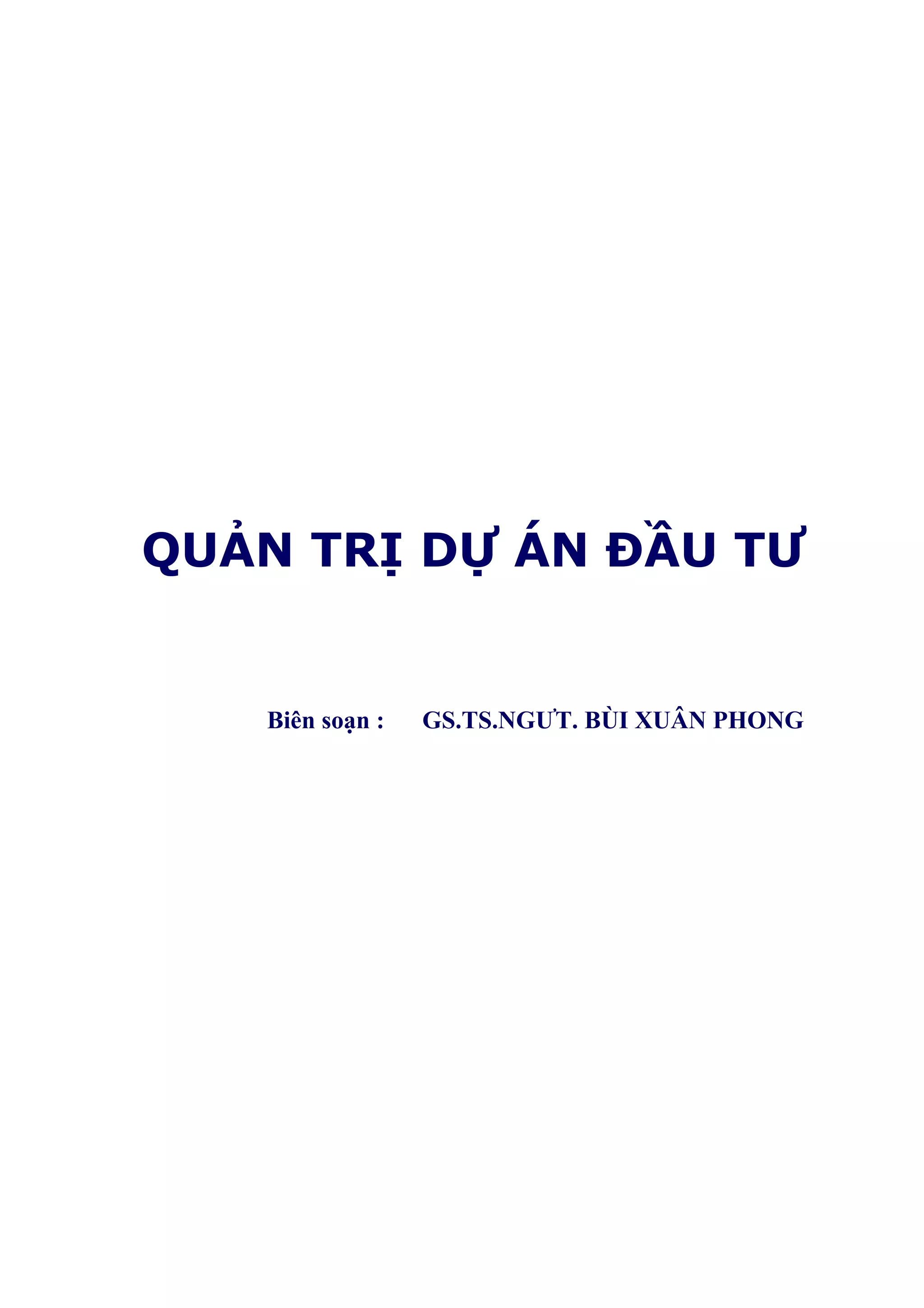 Giao trinh qtda | PDF