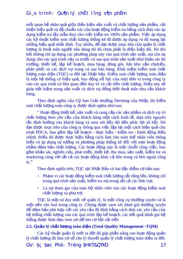 Giao trinh quan_ly_chat_luong_san_pham | PDF
