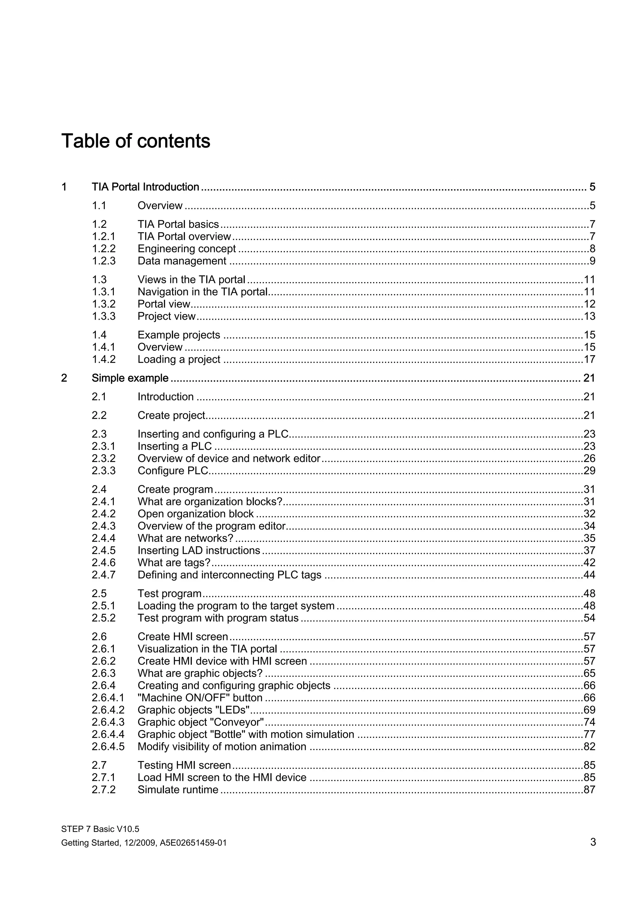 TIA Portal STEP 7 Basic | PDF