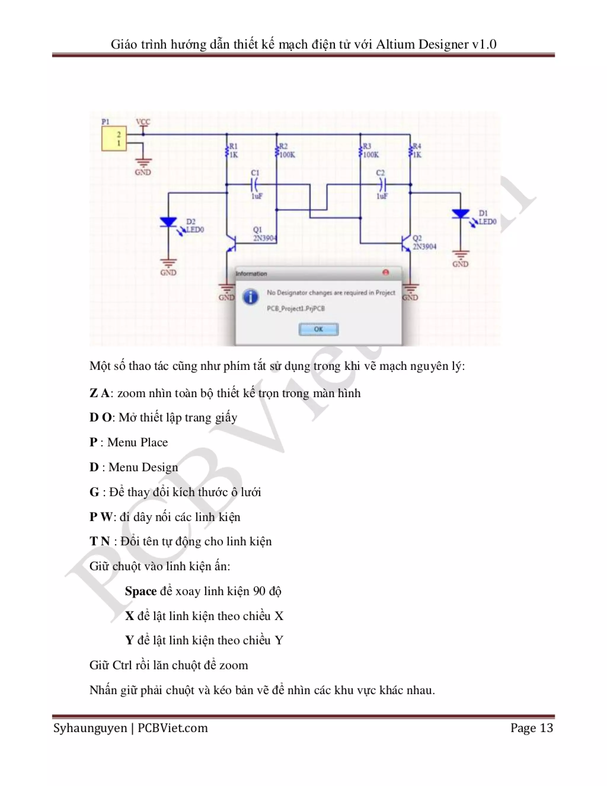 Giao trinh thiet ke mach dien tu voi altium designer v1.0[syhau nguyen ...