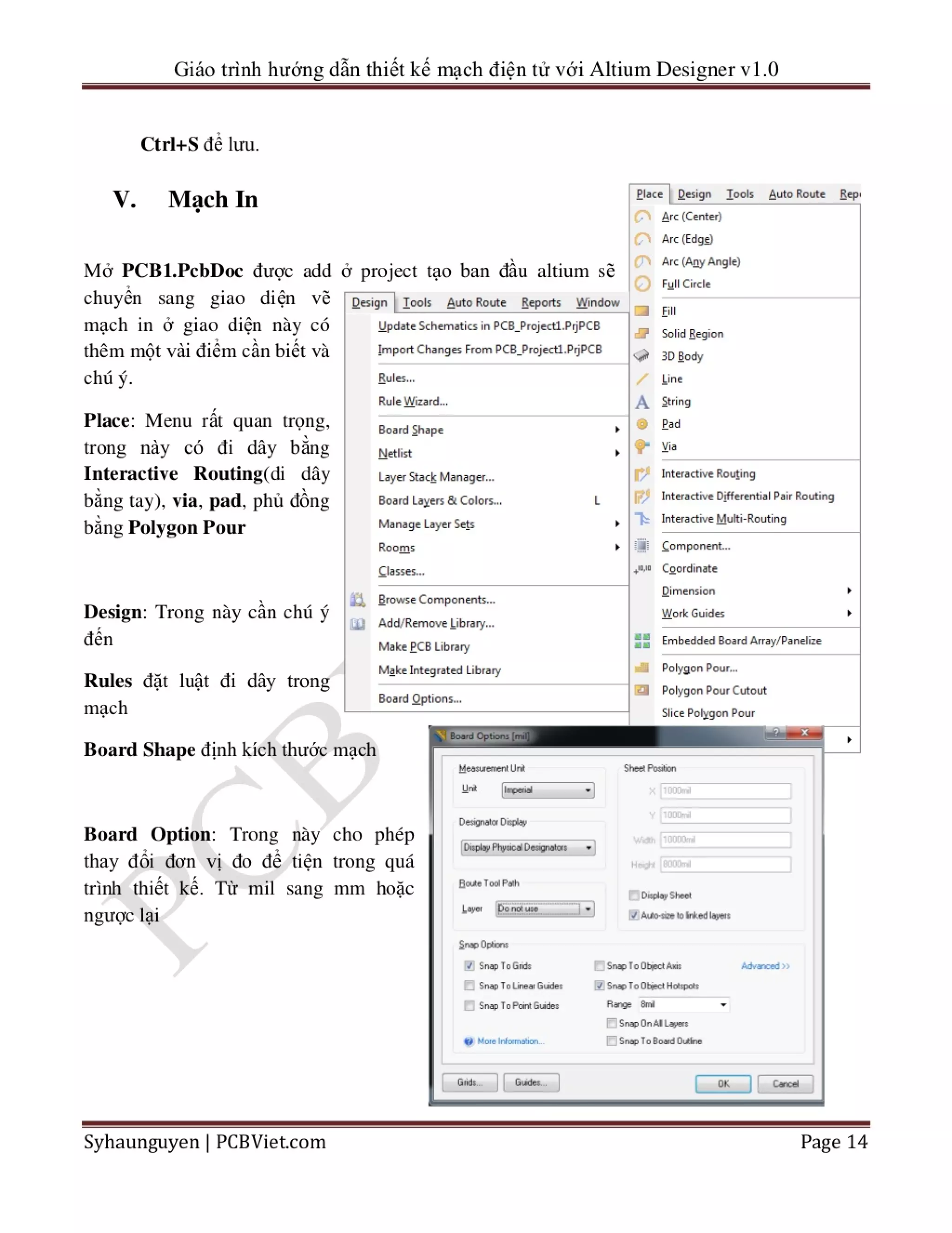 Giao trinh thiet ke mach dien tu voi altium designer v1.0[syhau nguyen ...