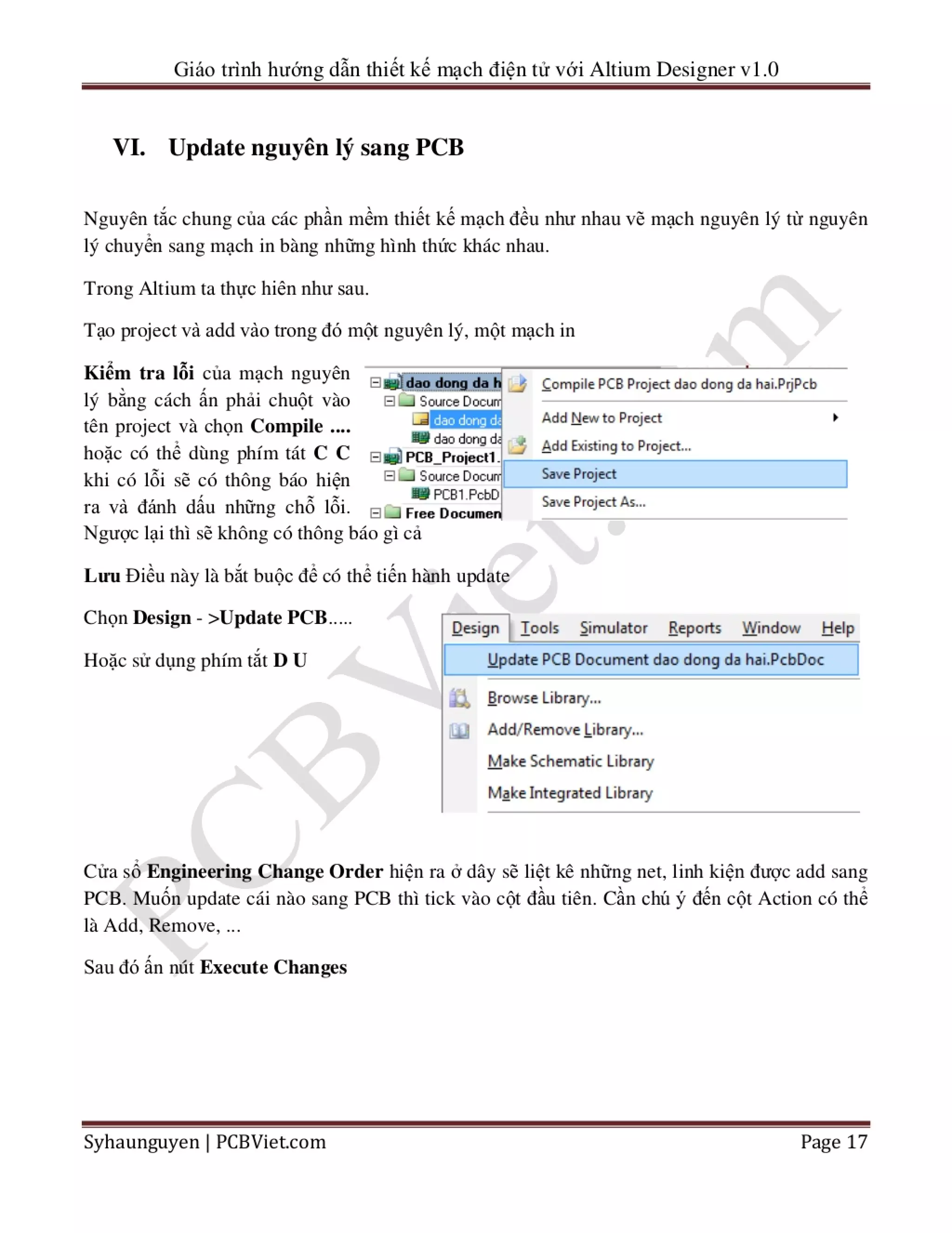 Giao trinh thiet ke mach dien tu voi altium designer v1.0[syhau nguyen ...