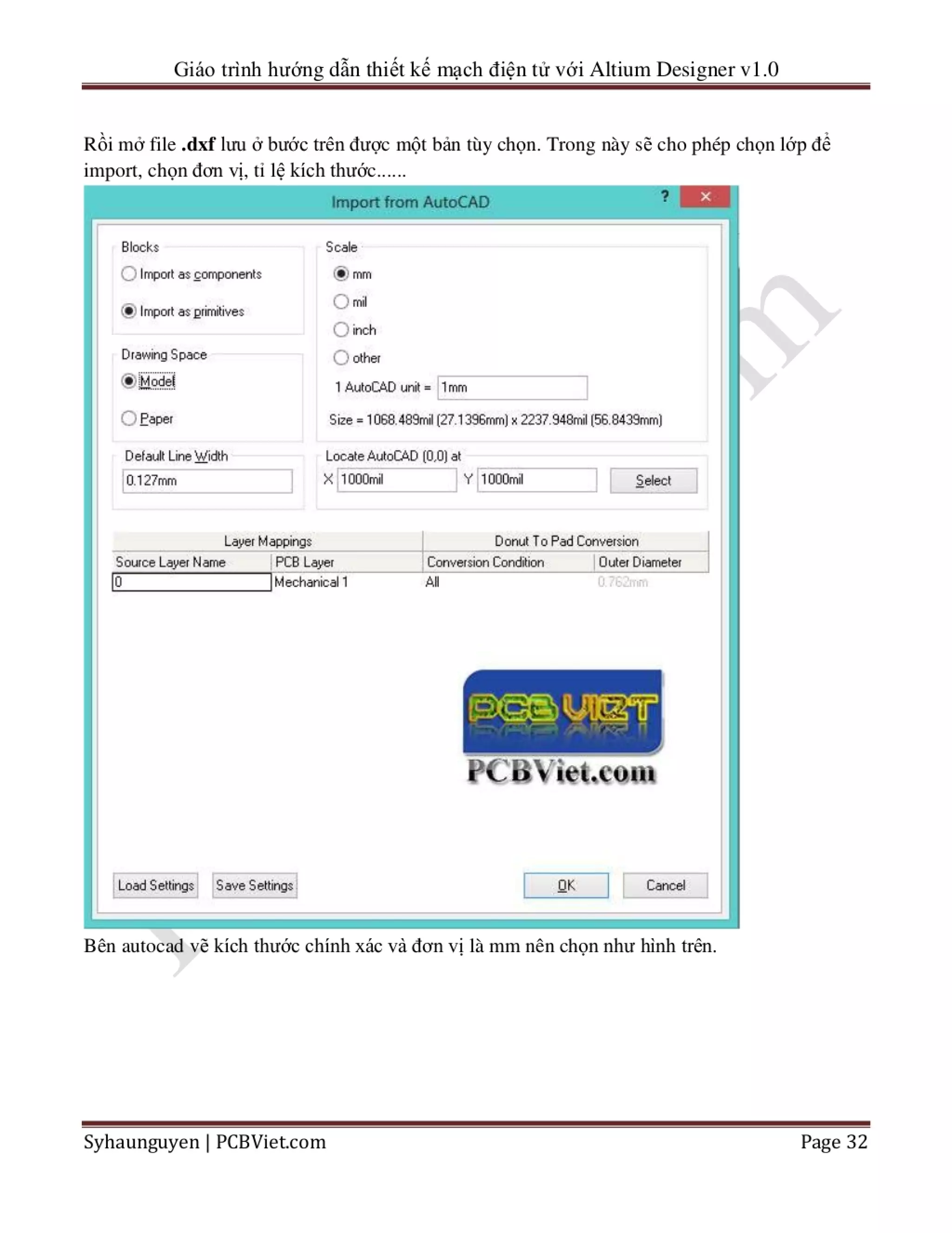 Giao trinh thiet ke mach dien tu voi altium designer v1.0[syhau nguyen pcb viet] (1) | PDF