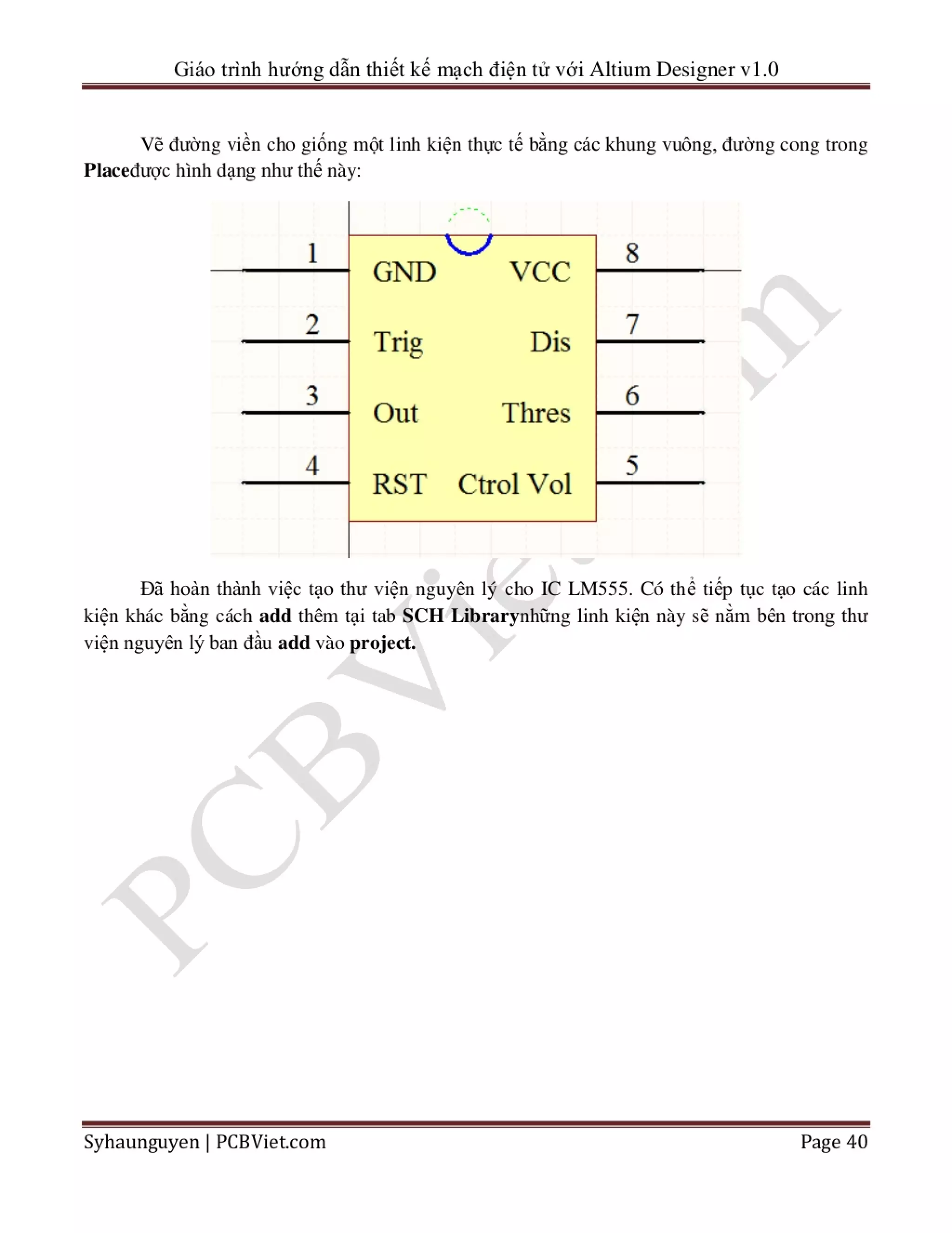 Giao trinh thiet ke mach dien tu voi altium designer v1.0[syhau nguyen ...
