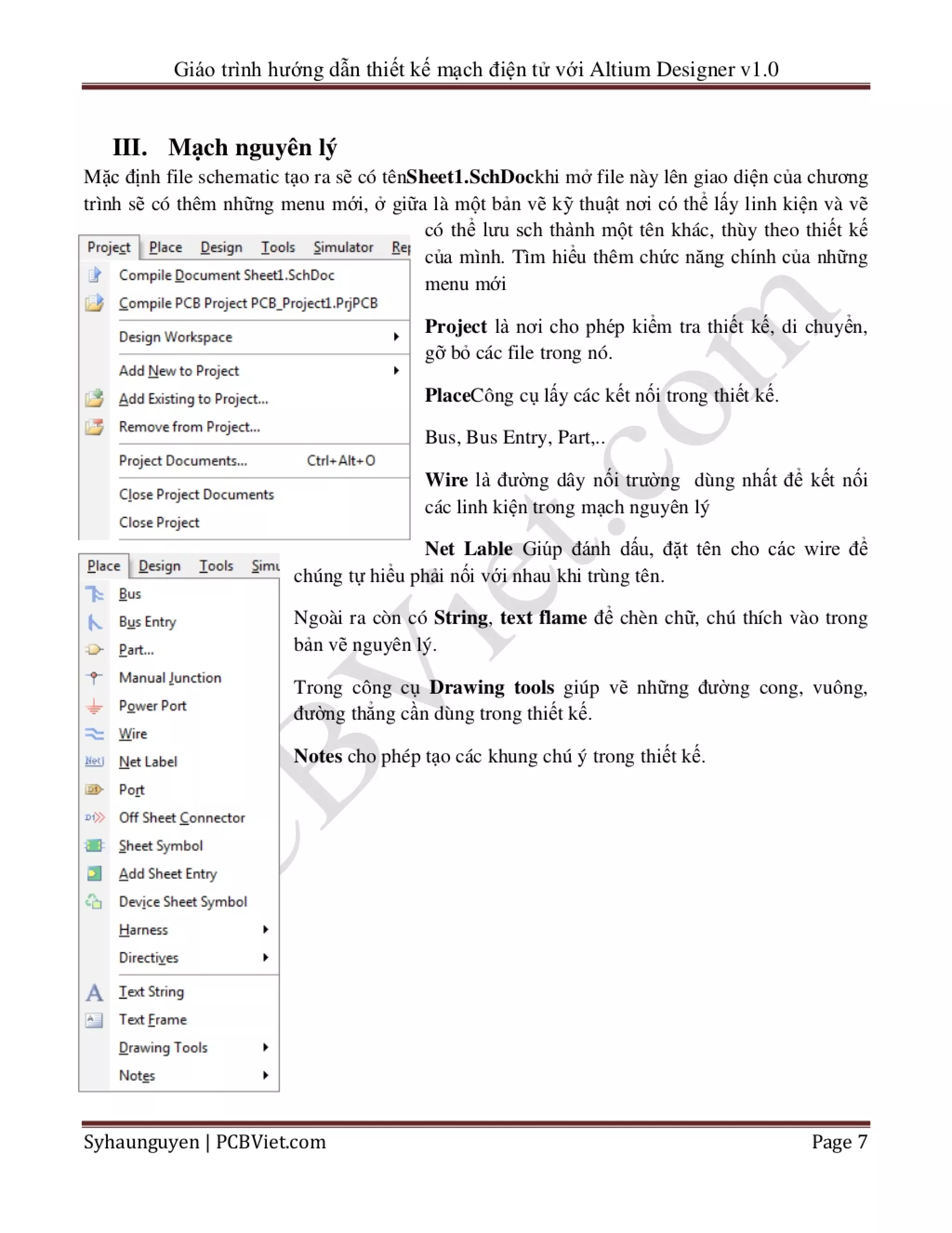 Giao trinh thiet ke mach dien tu voi altium designer v1.0[syhau nguyen ...