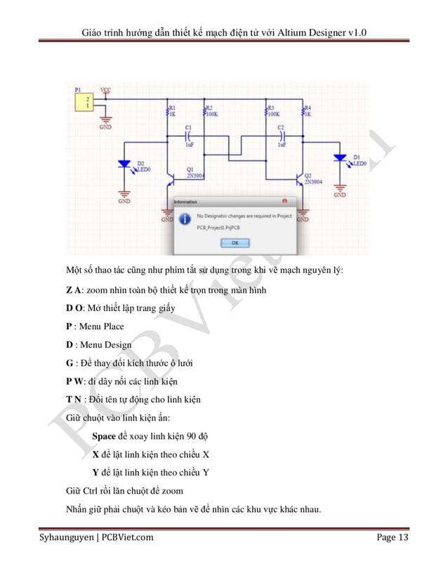 Giao trinh thiet ke mach dien tu voi altium designer v1.0[syhau nguyen ...