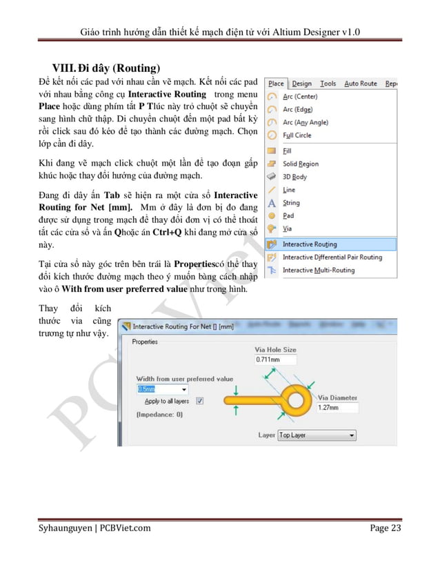 Giao trinh thiet ke mach dien tu voi altium designer v1.0[syhau nguyen ...