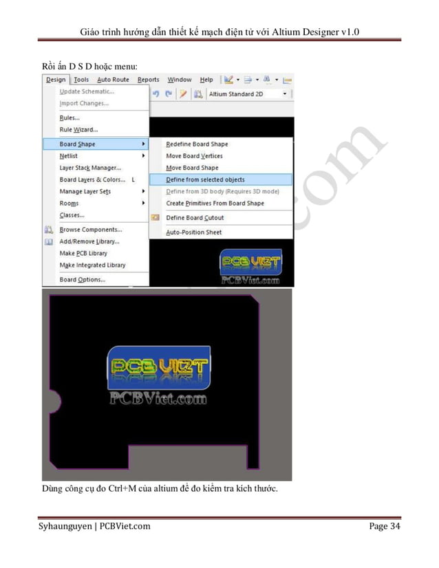 Giao trinh thiet ke mach dien tu voi altium designer v1.0[syhau nguyen ...