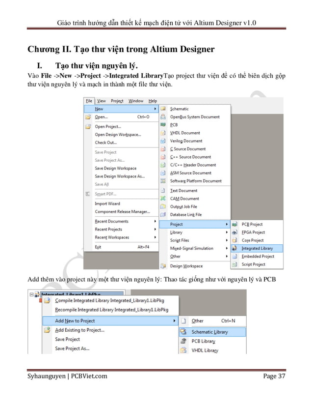 Giao trinh thiet ke mach dien tu voi altium designer v1.0[syhau nguyen ...