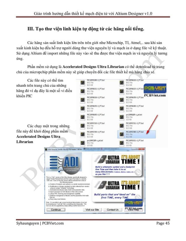 Giao trinh thiet ke mach dien tu voi altium designer v1.0[syhau nguyen ...