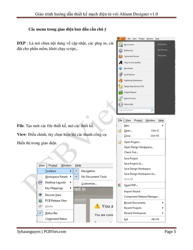 Giao trinh thiet ke mach dien tu voi altium designer v1.0[syhau nguyen ...