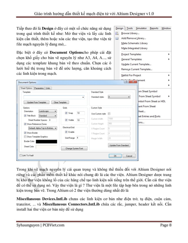Giao trinh thiet ke mach dien tu voi altium designer v1.0[syhau nguyen ...