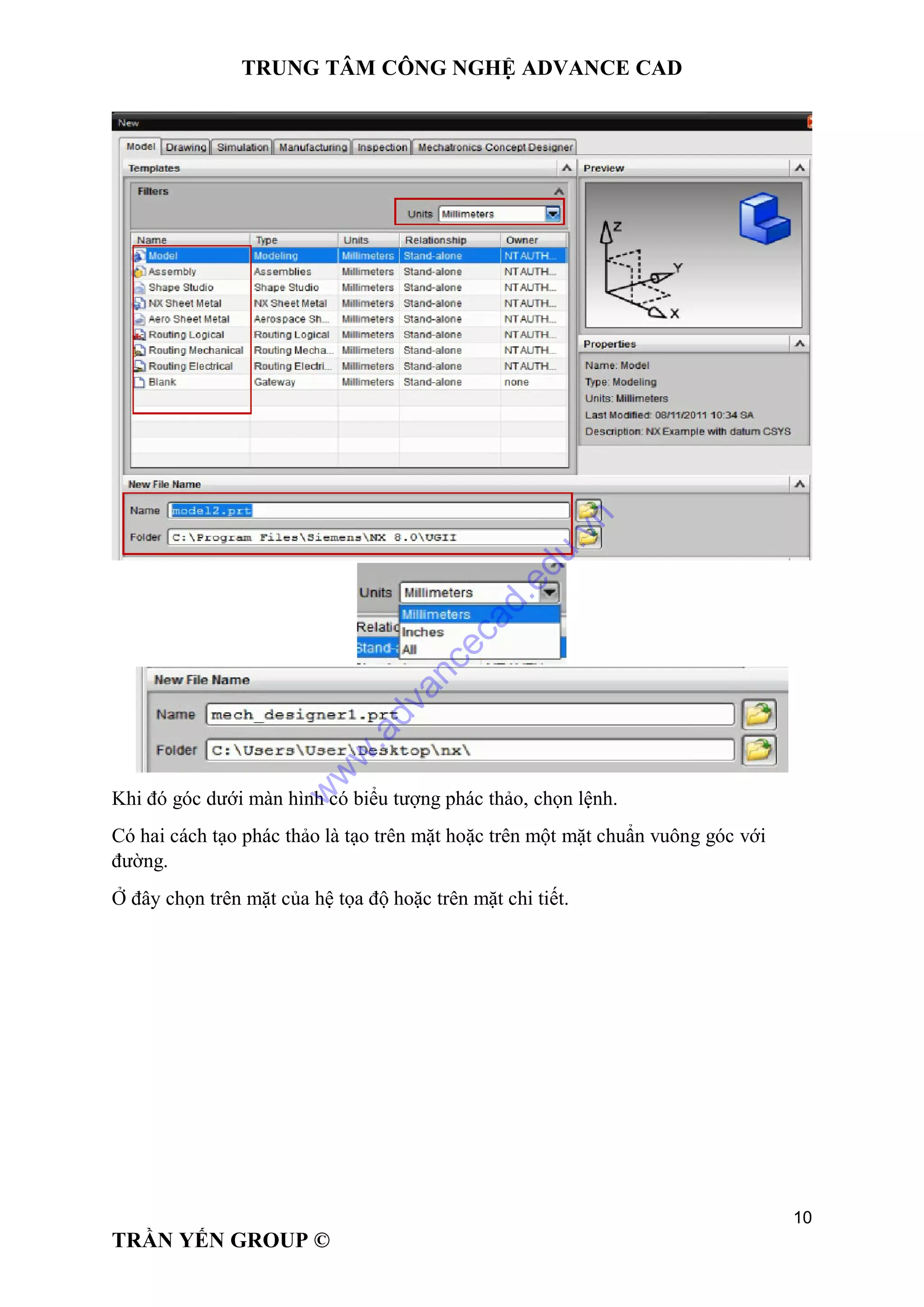Giao trinh thiet ke nx insert | PDF