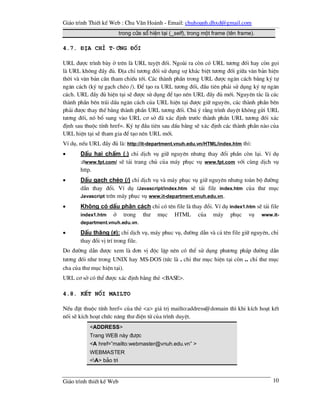 Giáo trình thiết kế web | PDF