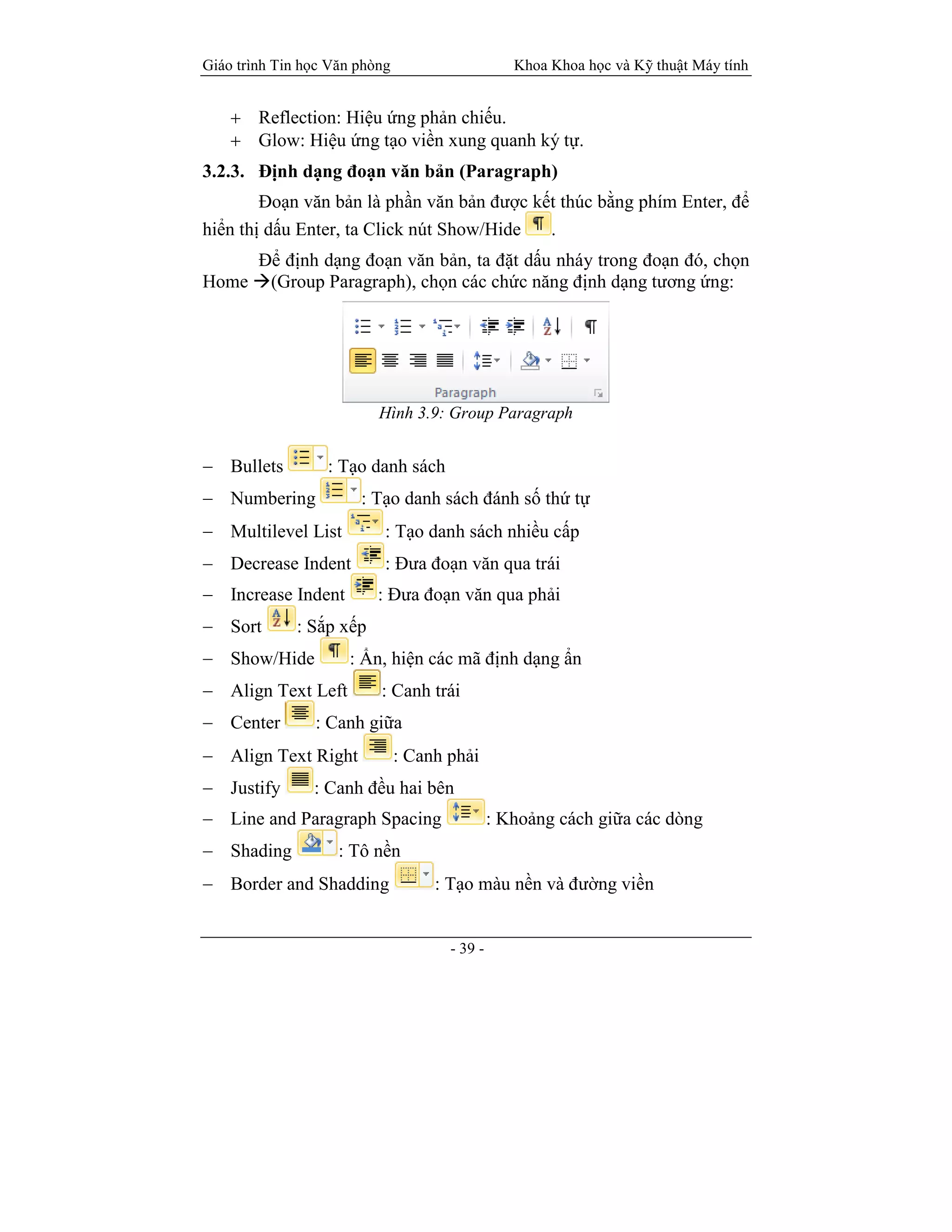 Giao trinh tin a iuh | PDF