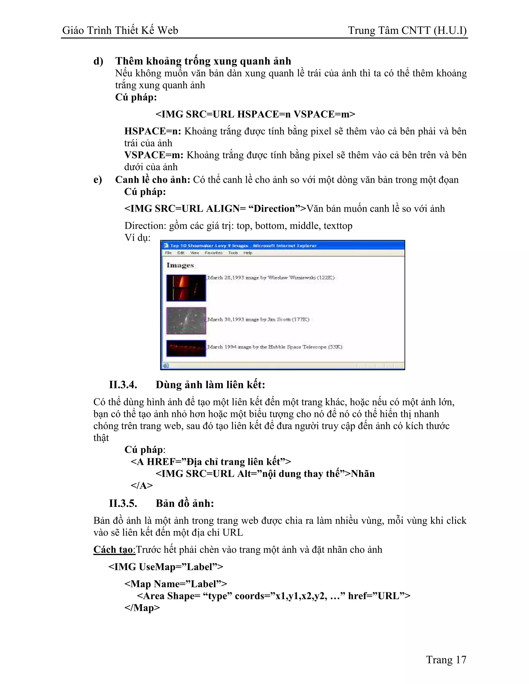 Giao trinh thiet ke web 1 | PDF