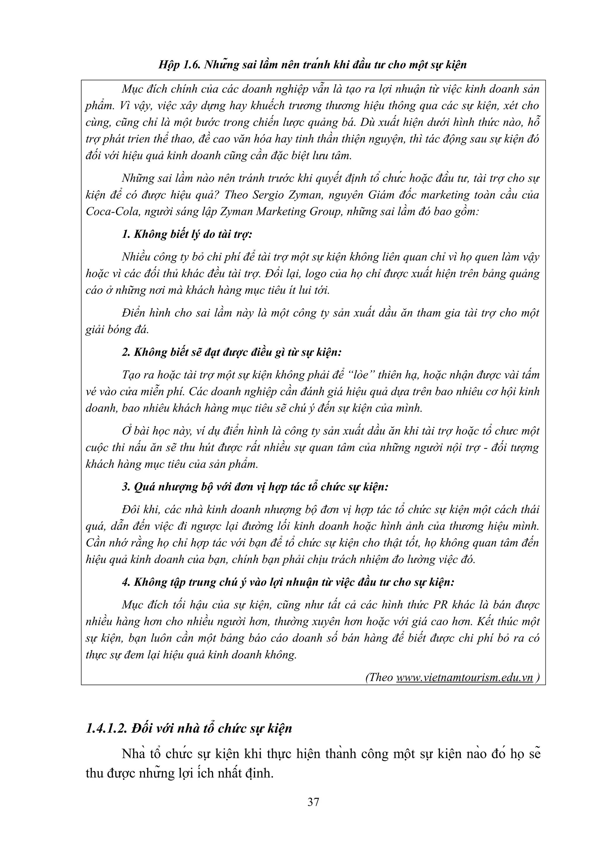 Giao trinh to chuc su kien | DOC