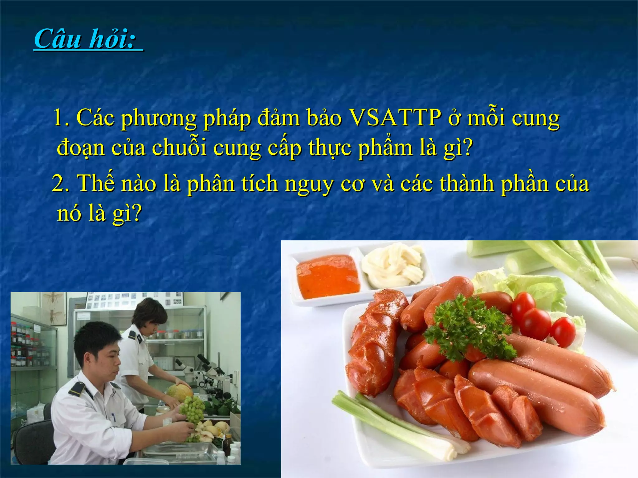 Giao trinh tập huấn vsattp | PPT