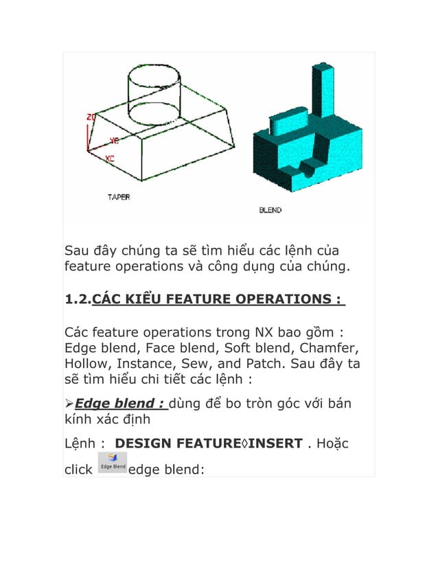 Giáo trình NX Unigraphics [Tiếng Việt] | PDF