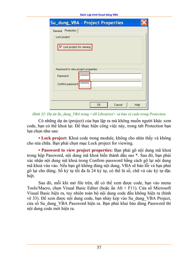 Giao trinh vba gxd | PDF