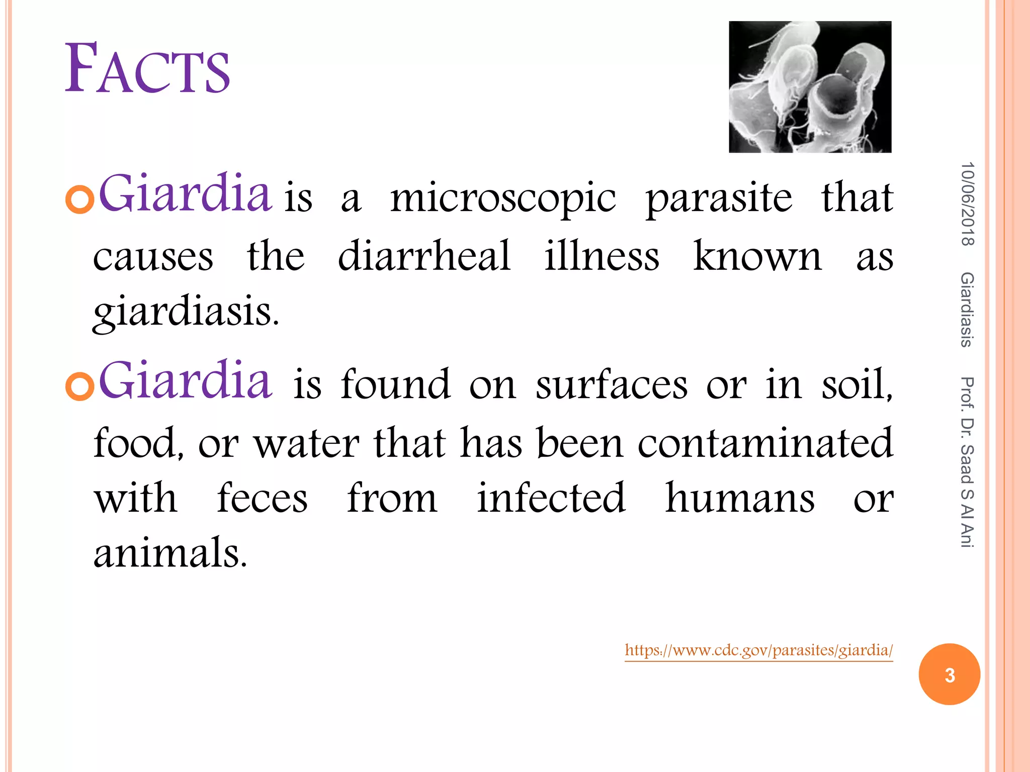 Giardiasis | PPTX