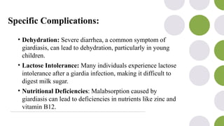 giardiasis-Introduction, symptoms, life cycle, prevention, treatment. | PPT