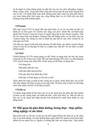 Giáo trình thực phẩm chức năng "Dinh dưỡng người" | PDF