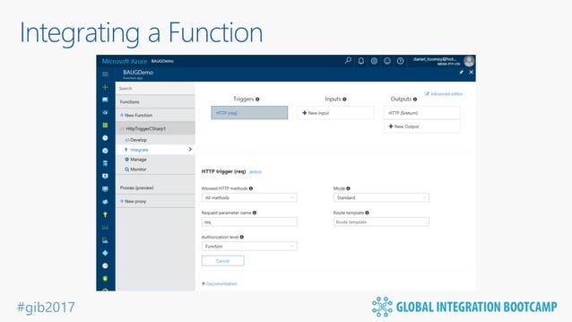Logic Apps and Azure Functions | PPTX