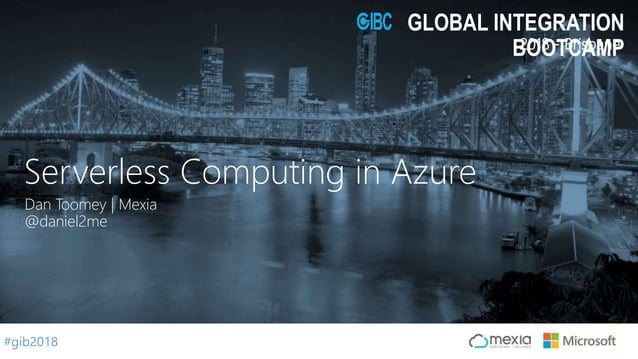Serverless Computing In Azure Pptx Cloud Computing Internet