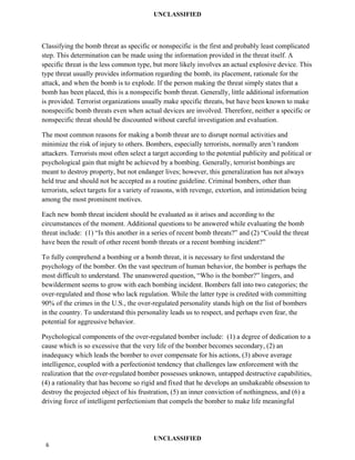 FBI Bomb Data Center General Information Bulletin 2012-1: The Bomb ...