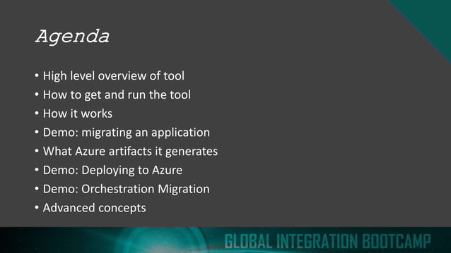 GIB2021 - Dan Probert - BizTalk Migrator Deep Dive | PPTX | Programming Languages | Computing