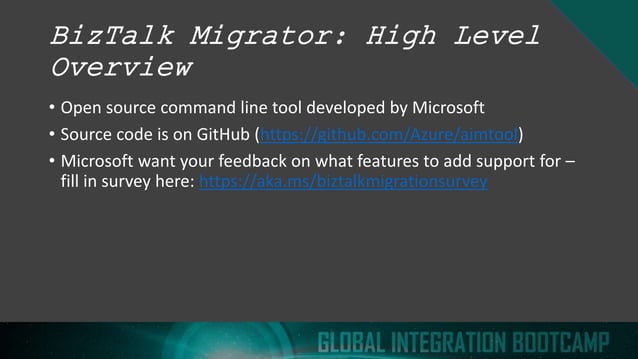 GIB2021 - Dan Probert - BizTalk Migrator Deep Dive | PPTX | Programming Languages | Computing