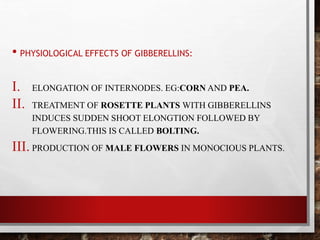 Gibberellin.pptx Dr.V.Vijaya, Assistant Professor of Botany, E.M.G ...
