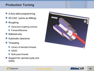 Gibbscam solution for mill/turn machine | PPT