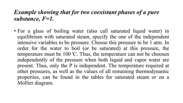 Gibbs phase rule and lever rule | PPTX | Chemistry | Science