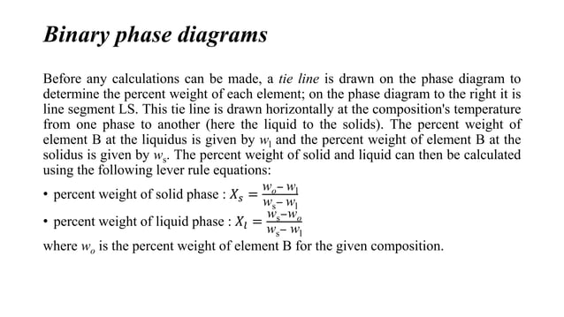Gibbs phase rule and lever rule | PPTX | Chemistry | Science