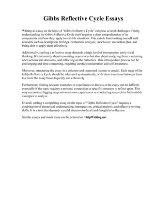 Gibbs Reflective Cycle Essays.pdf