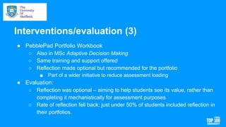 Reflection for Learning and Practice in Developing Engineers | PPT