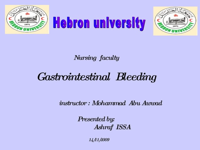 GI Bleeding | PPT