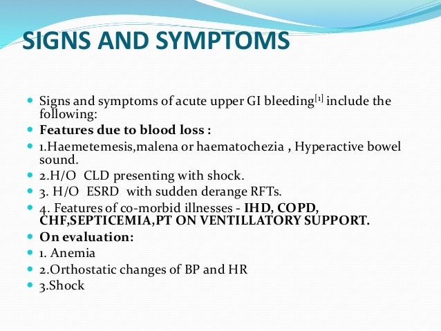 Gastro Intestinal Bleeding- Healthcare
