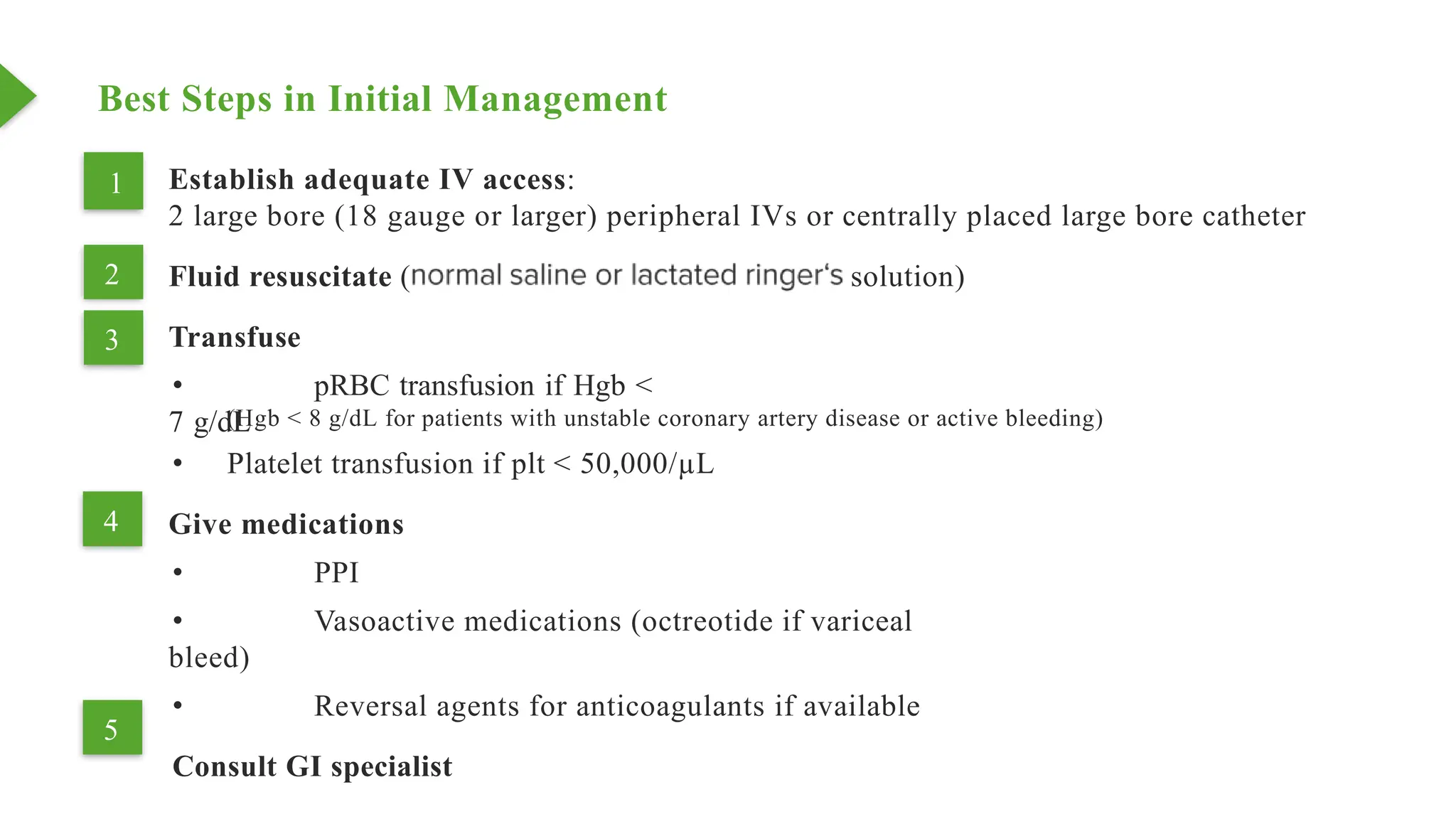 Gastrointestinal bleeding( type,cause,management) .pptx | Digestive ...