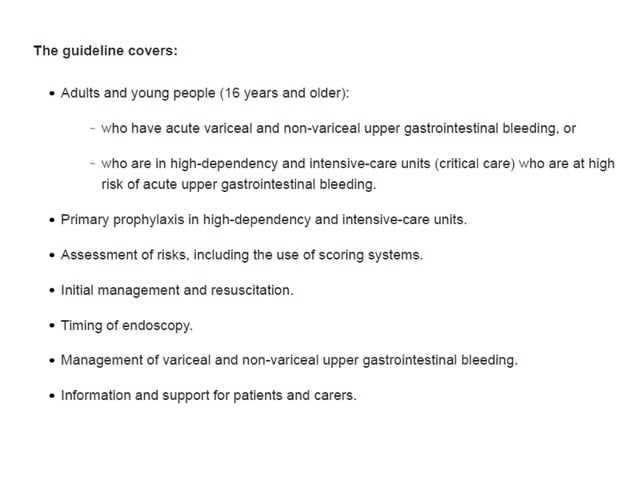 GI Bleeding (Upper and Lower GIB) | PPTX | Digestive Disorders ...